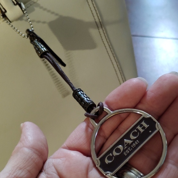 Coach | Bags | Coach Metal Charm Tag | Poshmark